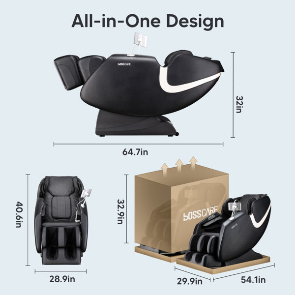 Hokku Designs BOSSCARE 2023 New Massage Full Body Chairs With AI Voice ...