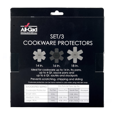 All-Clad 3 Piece Pro Cookware Protector Set & Reviews | Wayfair