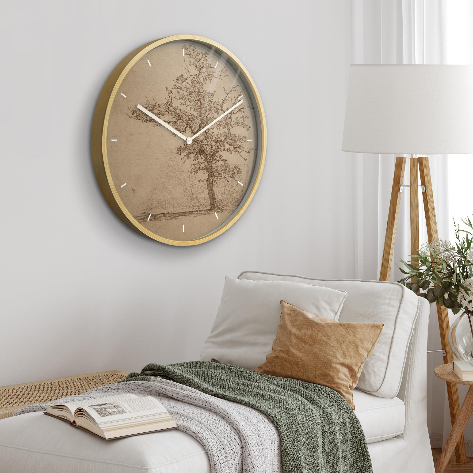 SIGNLEADER Wall Clock | Wayfair