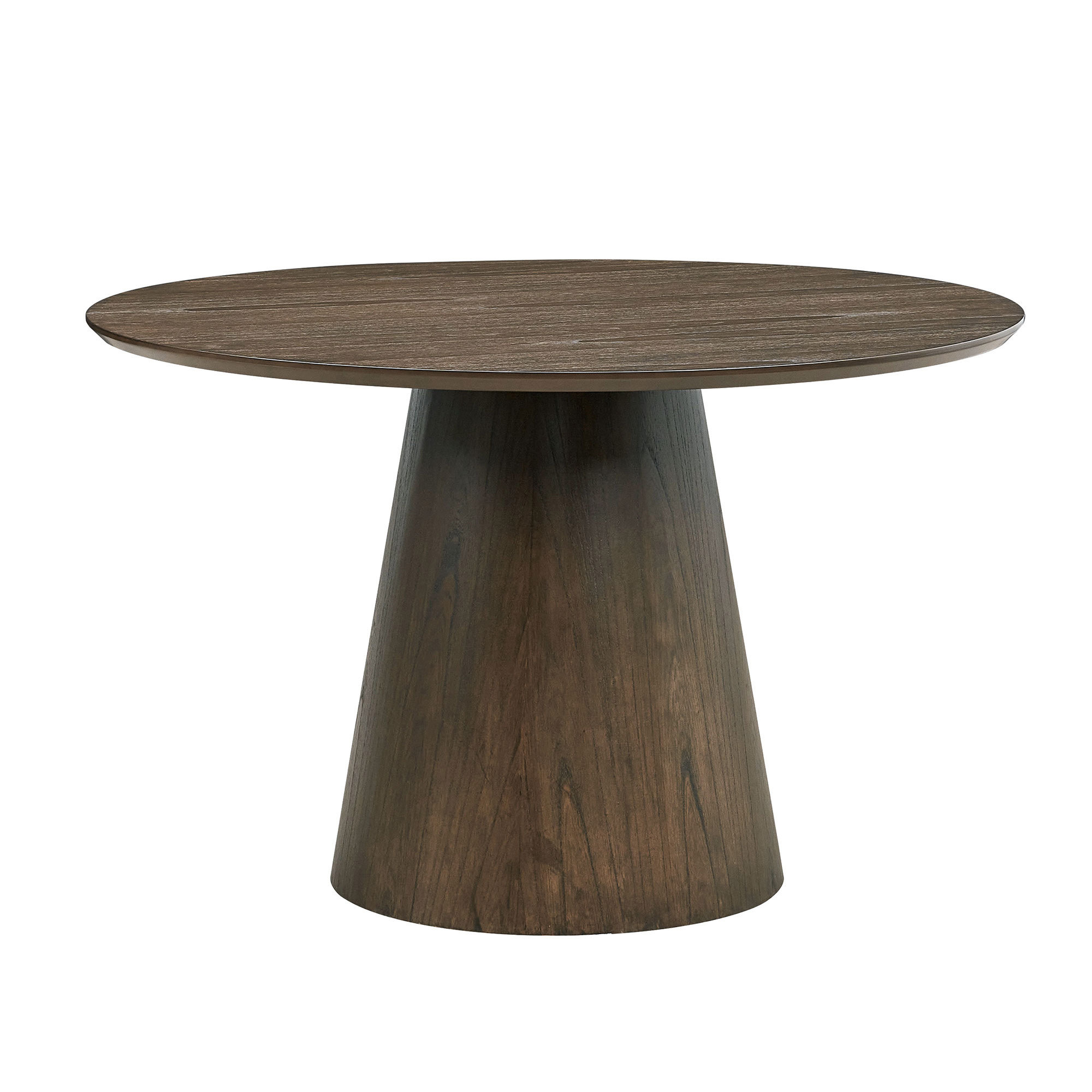 George Oliver 47.24'' Round Modern Style Mdf Wood Dining Table For ...