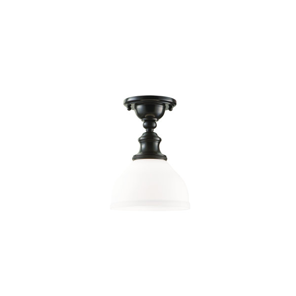 Hudson Valley Sutton Glass Semi Flush Mount - Wayfair Canada