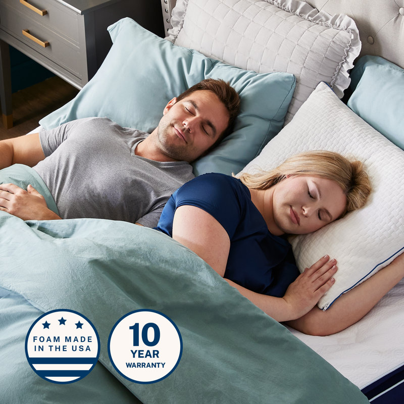 Sleep Innovations Skyler 12 Inch Cooling Gel Memory Foam Mattress with ...