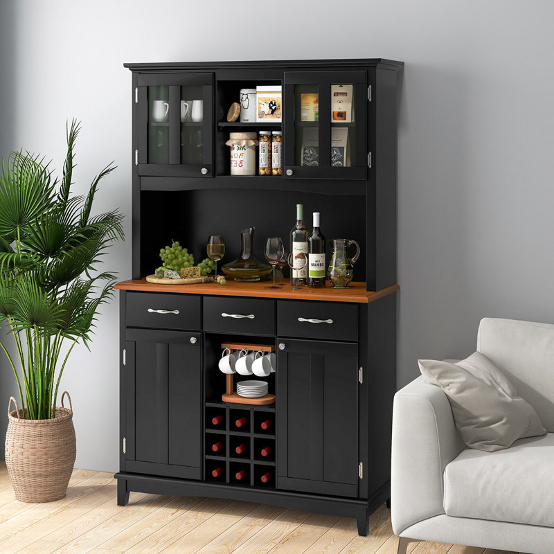 Red Barrel Studio® Sunnefa 72.5 Kitchen Pantry | Wayfair