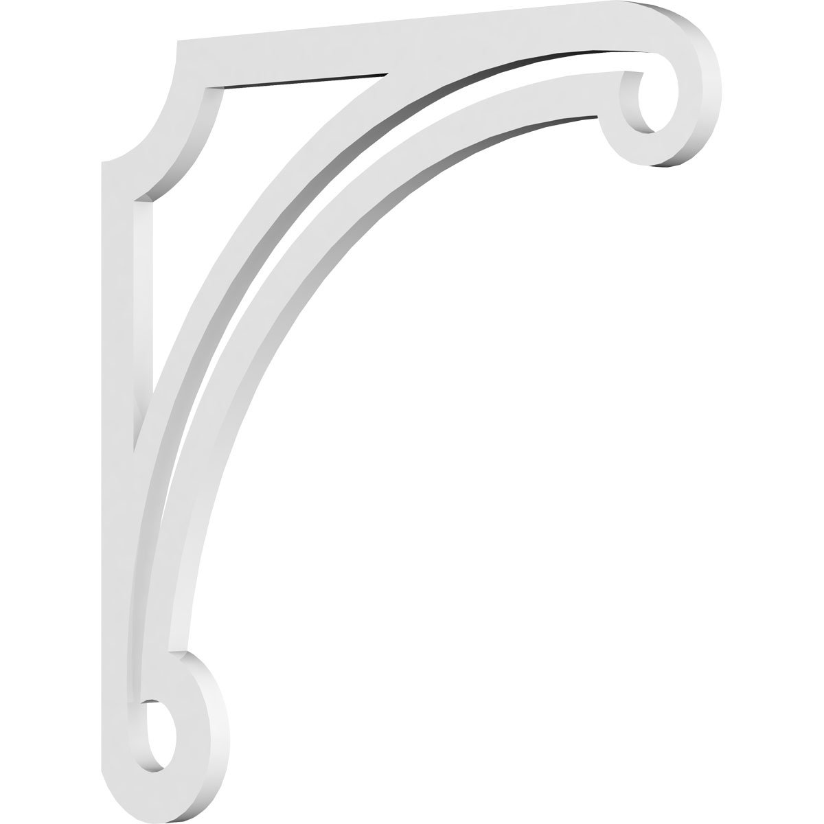 Ekena Millwork Arch Architectural Grade PVC Bracket | Wayfair