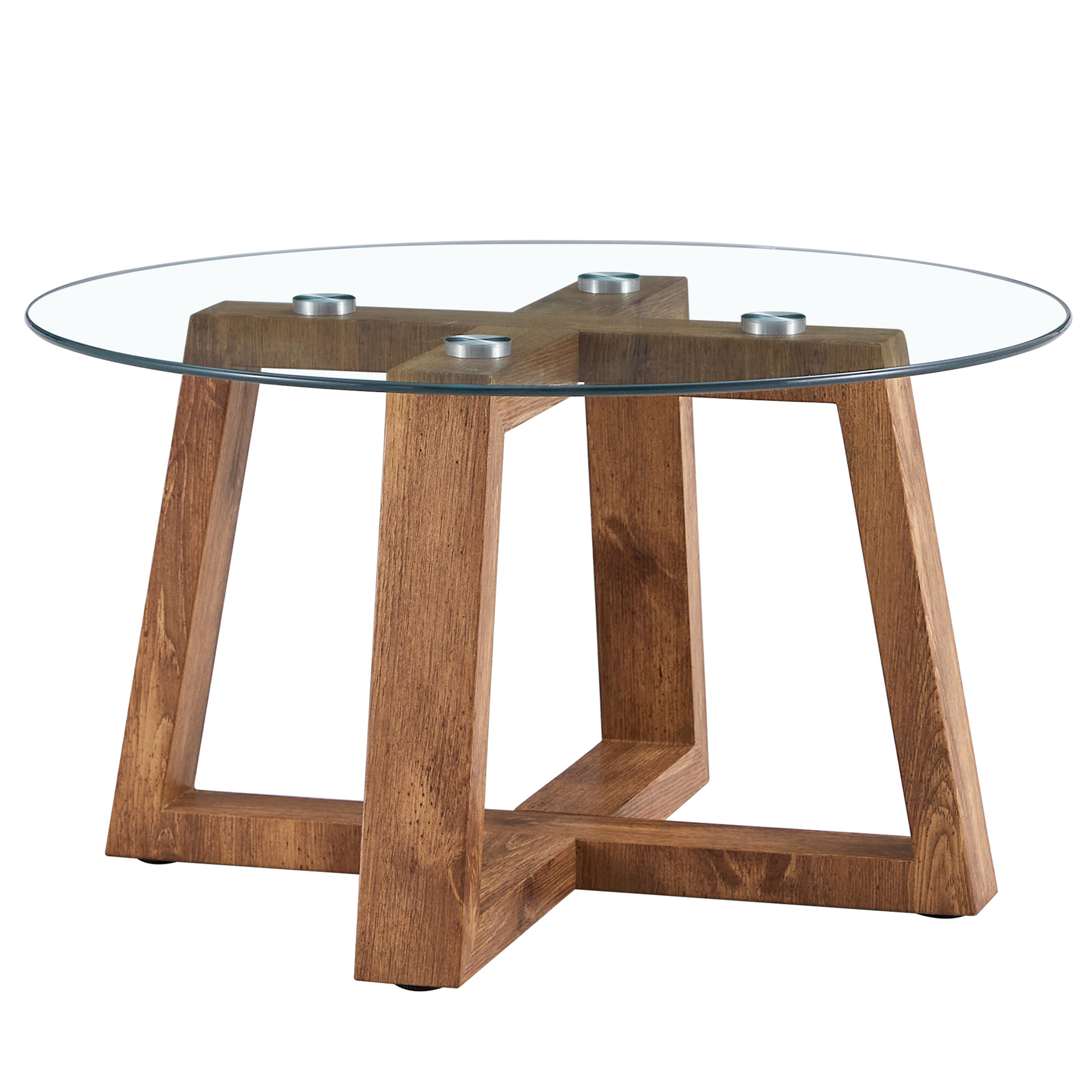 George Oliver Modern practical circular coffee and tea tables. Made of ...