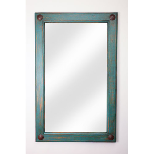 Blue Rectangle Mirrors You'll Love | Wayfair