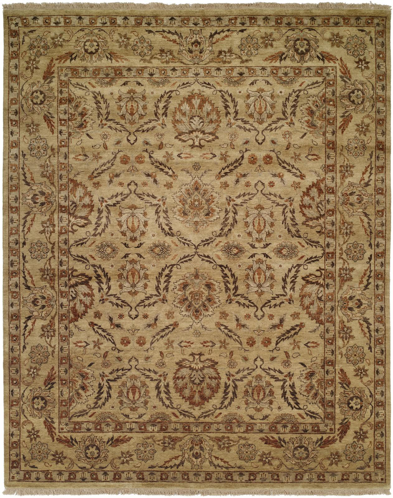 Wildon Home® Oriental Hand Knotted Wool Beige Area Rug - Wayfair Canada