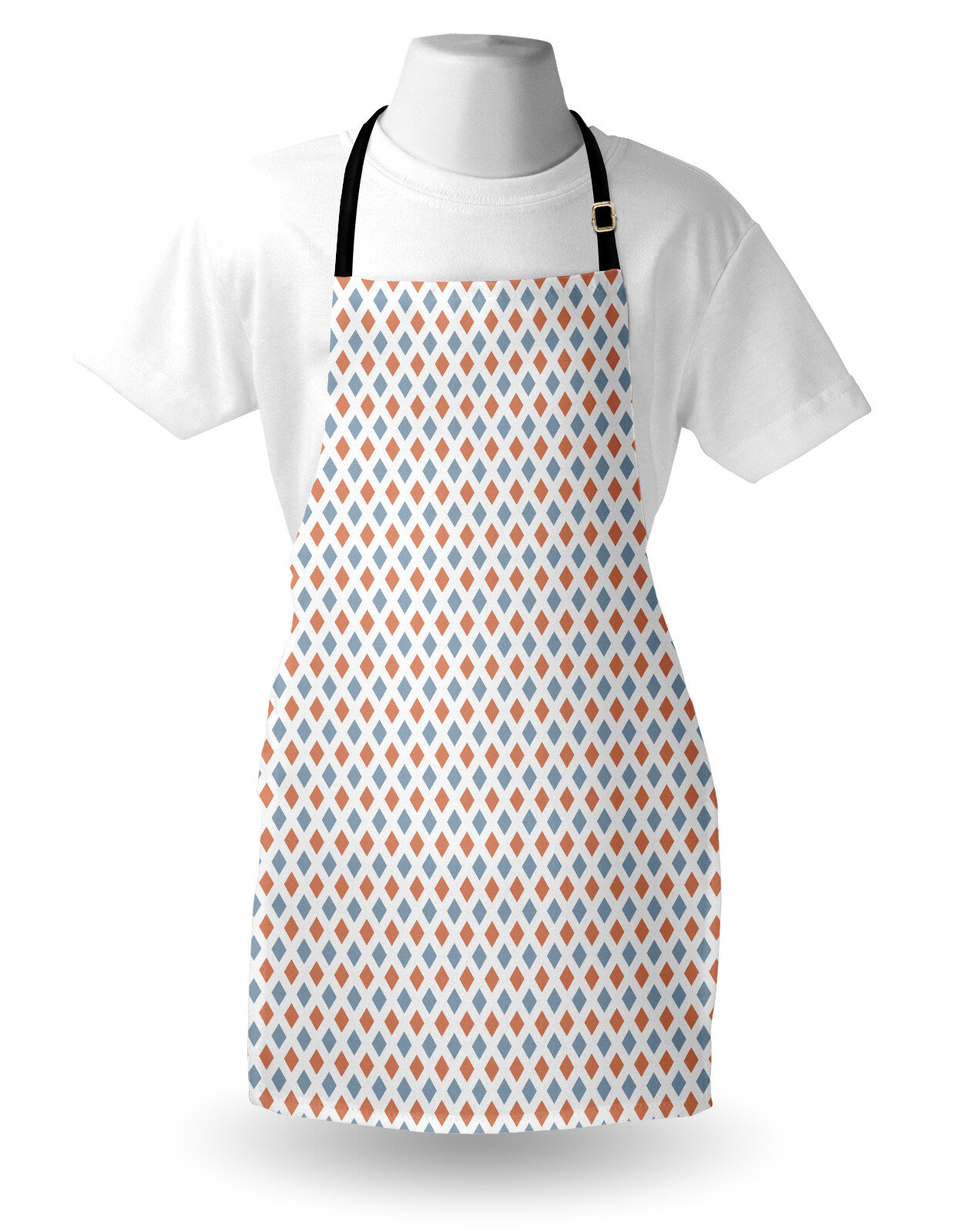 East Urban Home Modern Apron Unisex, Colored Rhombs Borders, Adult Size ...