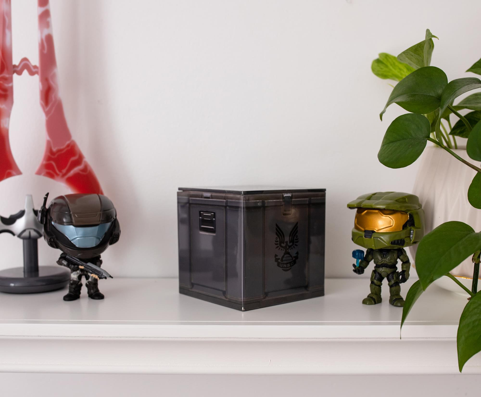 Ukonic Halo Unsc Ammo Crate Tin Storage Box Cube Organizer With Lid | 4 ...