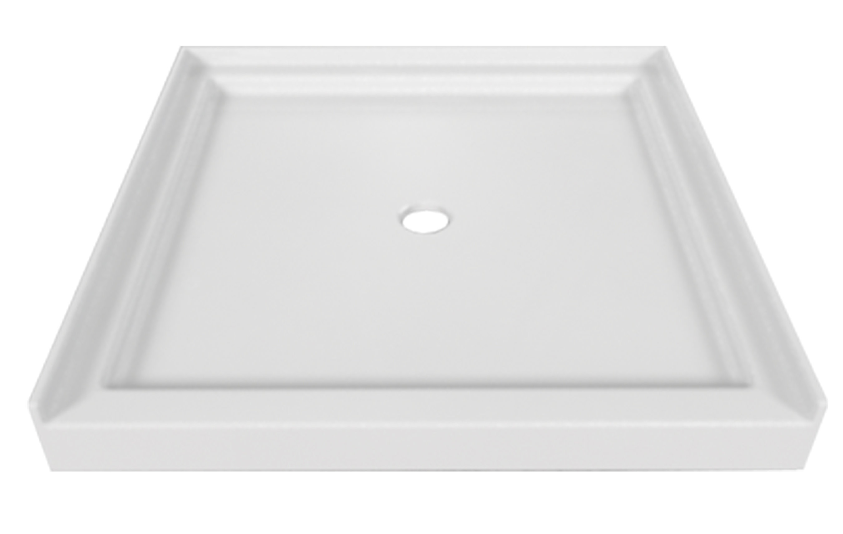 Valley Acrylic Ltd. Signature 42" W x 42" D Single Threshold Shower ...