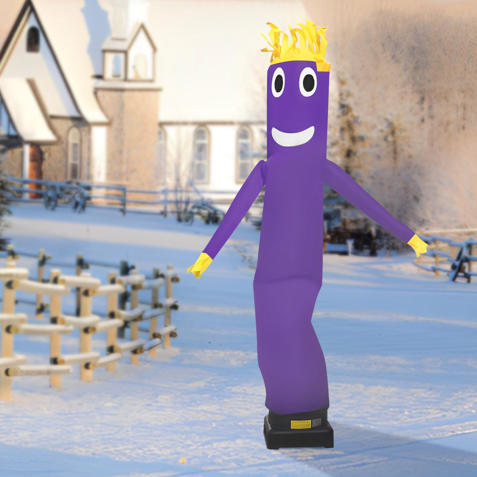 Arlmont & Co. Inflatable Tube Men Waving Arm Fly Human Model - Wayfair ...