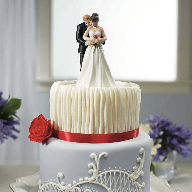 Weddingstar Love Bride And Groom Cake Topper & Reviews - Wayfair Canada