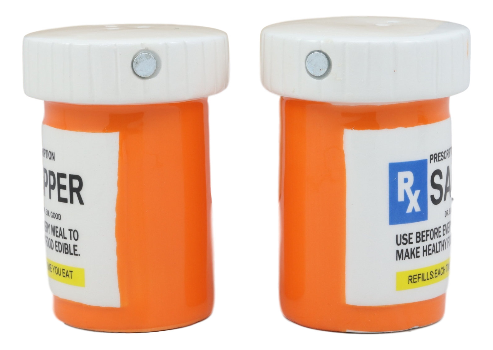 Trinx Jolesa Prescription Bottles with Instructions Magnetic Salt and ...