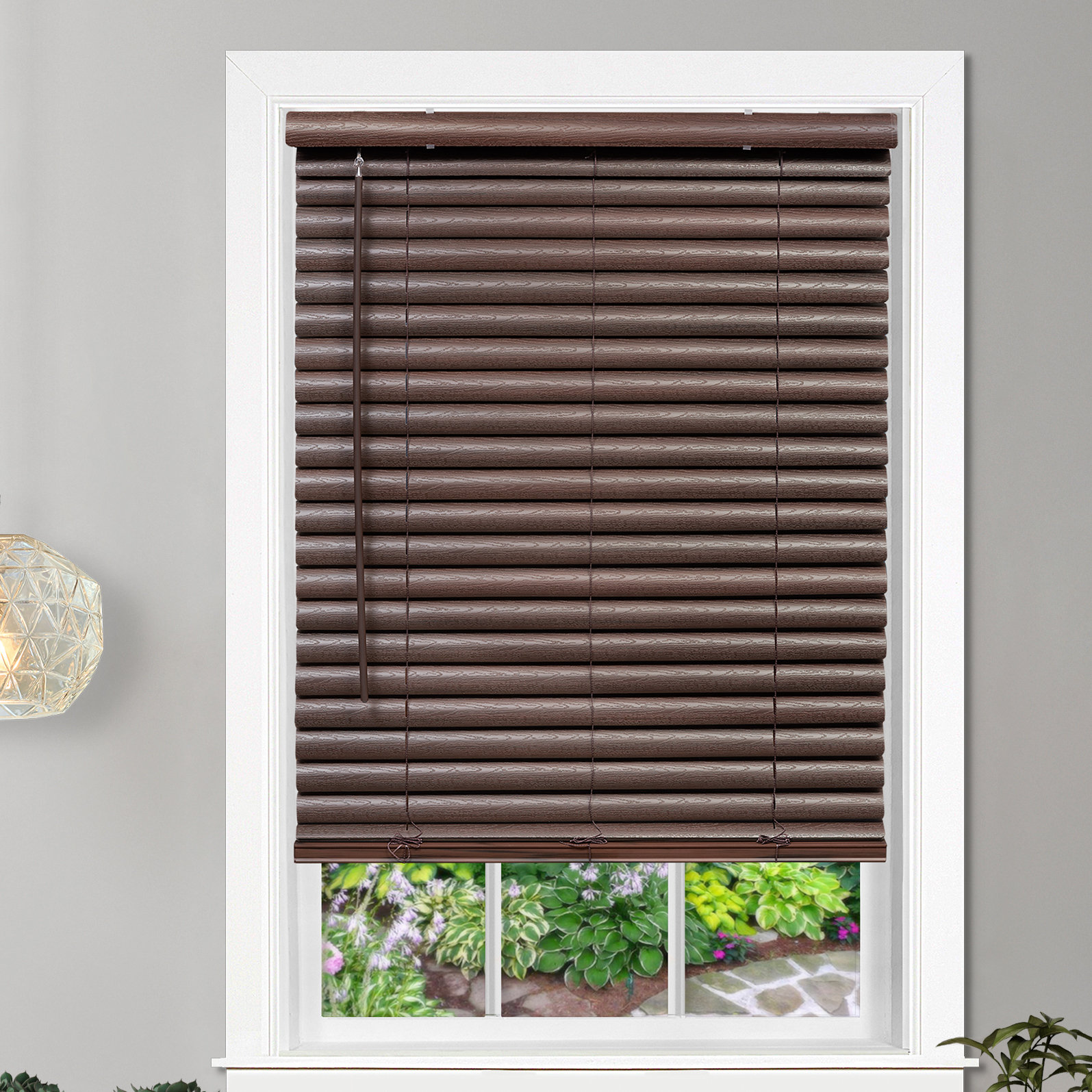 Breakwater Bay GII Luna Cordless Vinyl Semi-Sheer Horizontal/Venetian ...