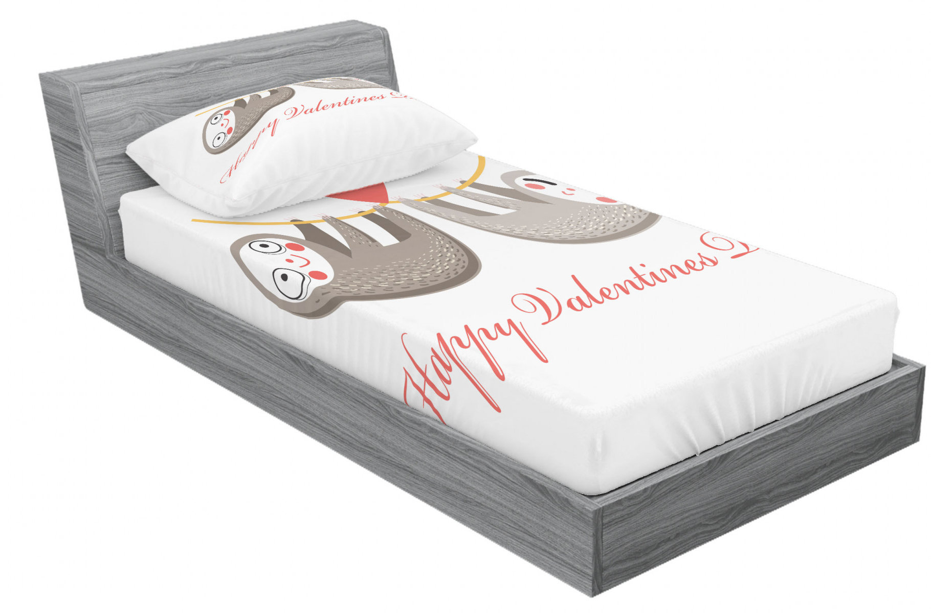 Ambesonne Sloth Microfiber Sheet Set | Wayfair