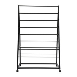 17 Stories Ribbon Display Organizer Rack With Wheels | Wayfair