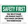SignMission Safety First Sign - Wayfair Canada