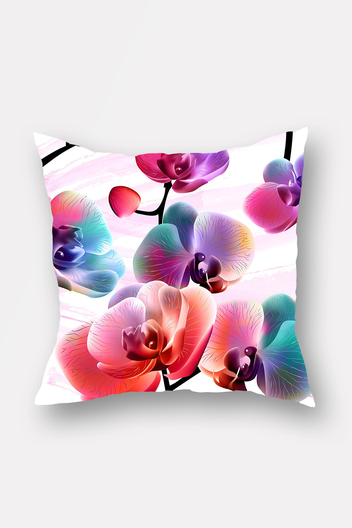 Asir Group INC Guitierrez Floral Square Throw Pillow Cover | Wayfair