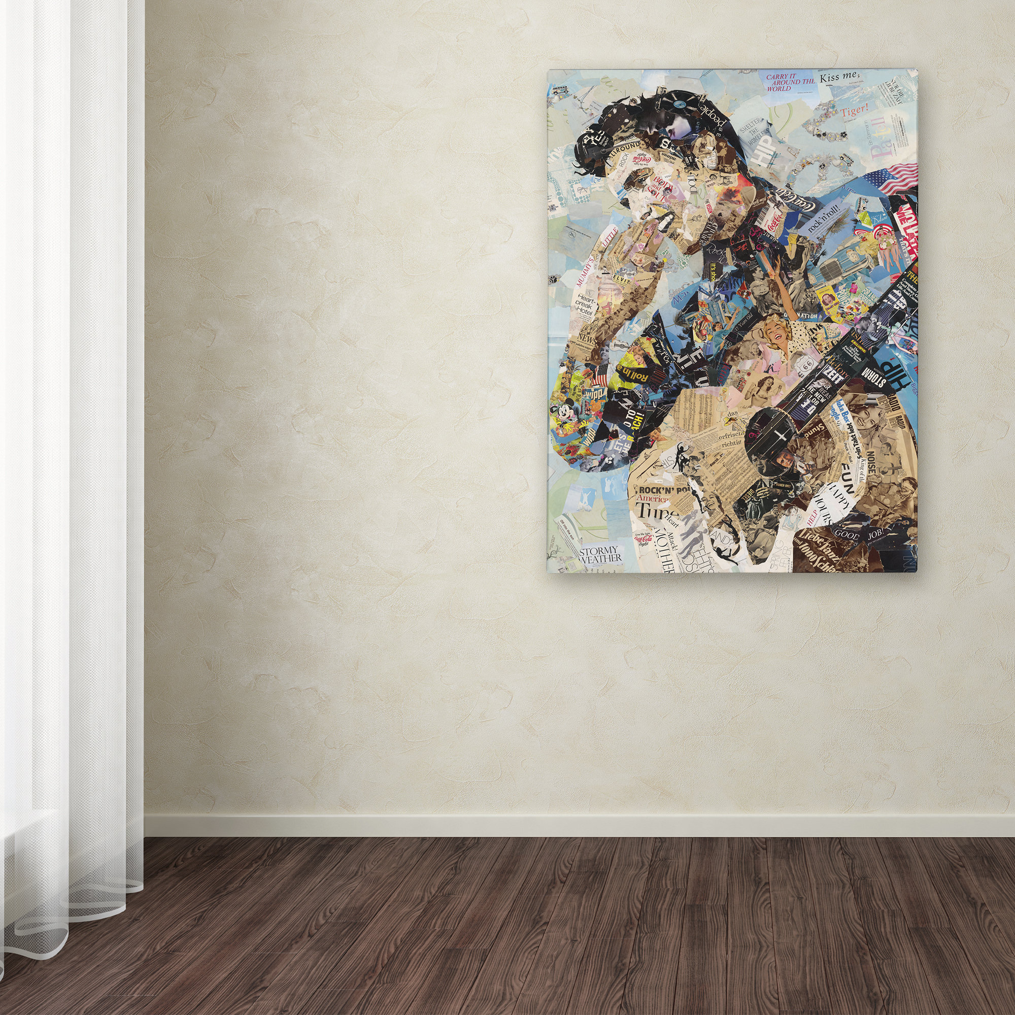 Lark Manor™ 'All Shook Up' Graphic Art on Wrapped Canvas | Wayfair