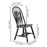 One Allium Way® Azizi Solid Wood Windsor Back Side Chair & Reviews ...