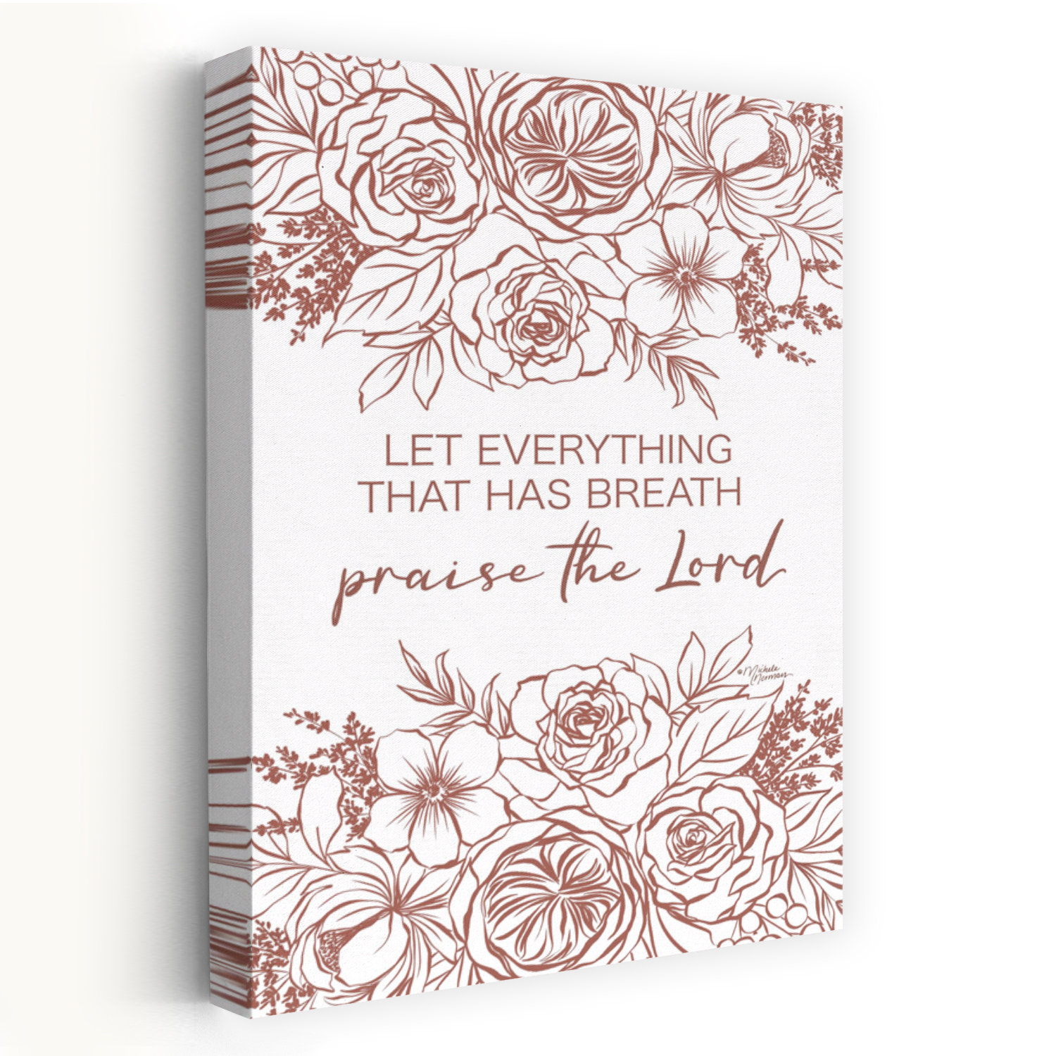 Ophelia & Co. Praise The Lord Contemporary Flower Art | Wayfair