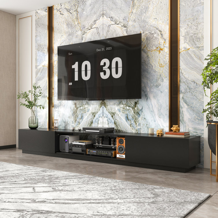 Ebern Designs 109'' W 2-Drawer TV Stand Media Console | Wayfair