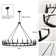 Gracie Oaks Tanzeer 24 - Light Dimmable Wagon Wheel Chandelier ...