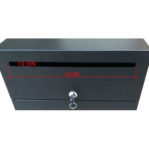 FixtureDisplays Locking Inter-Office Mailbox Indoor Outdoors | Wayfair