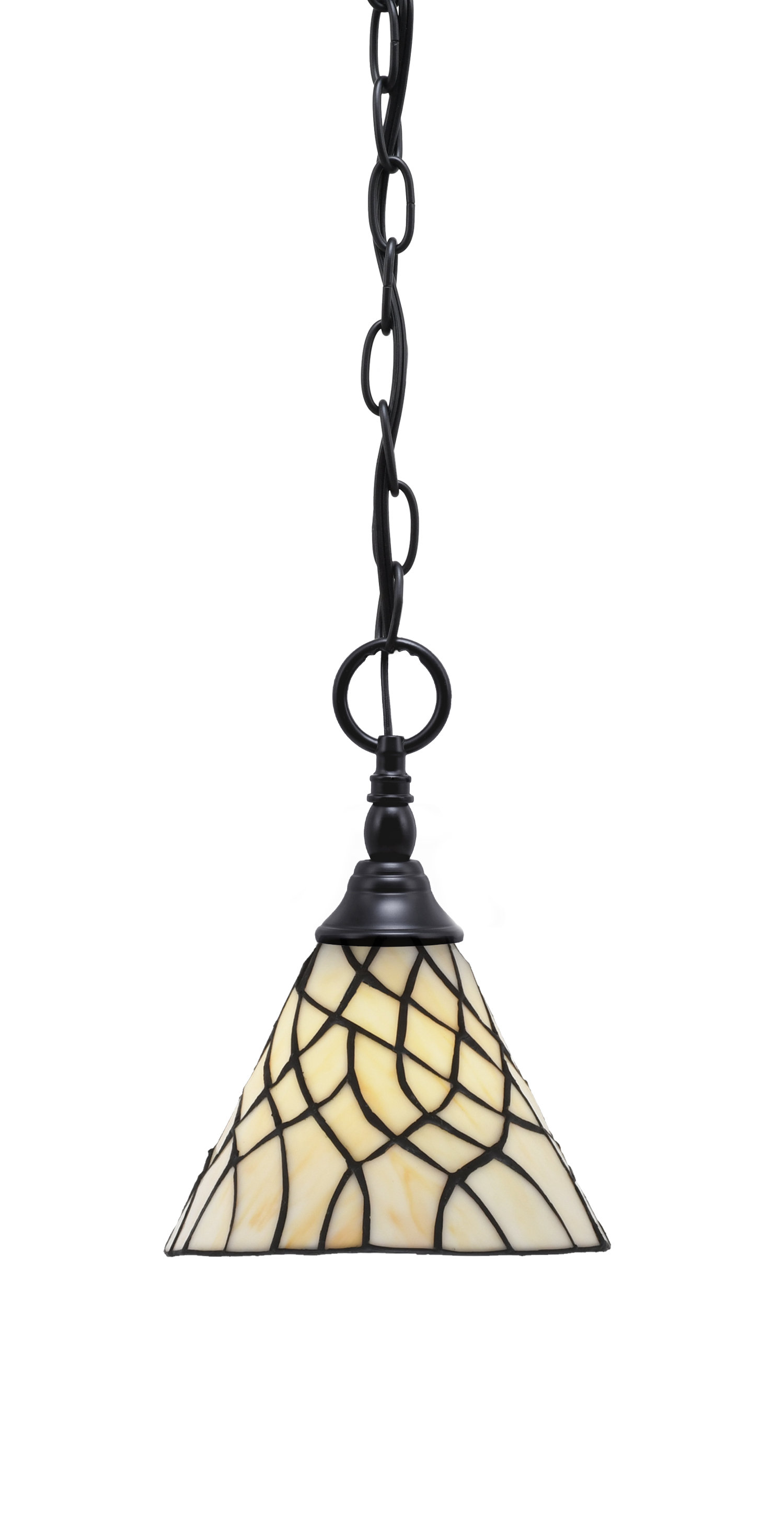 Toltec Lighting Chain Hung Mini Pendant With Glass | Wayfair