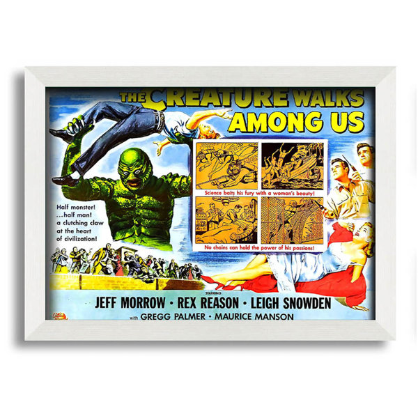Happy Larry Creature Walks Among Us Poster 4 - Single Picture Frame Art ...