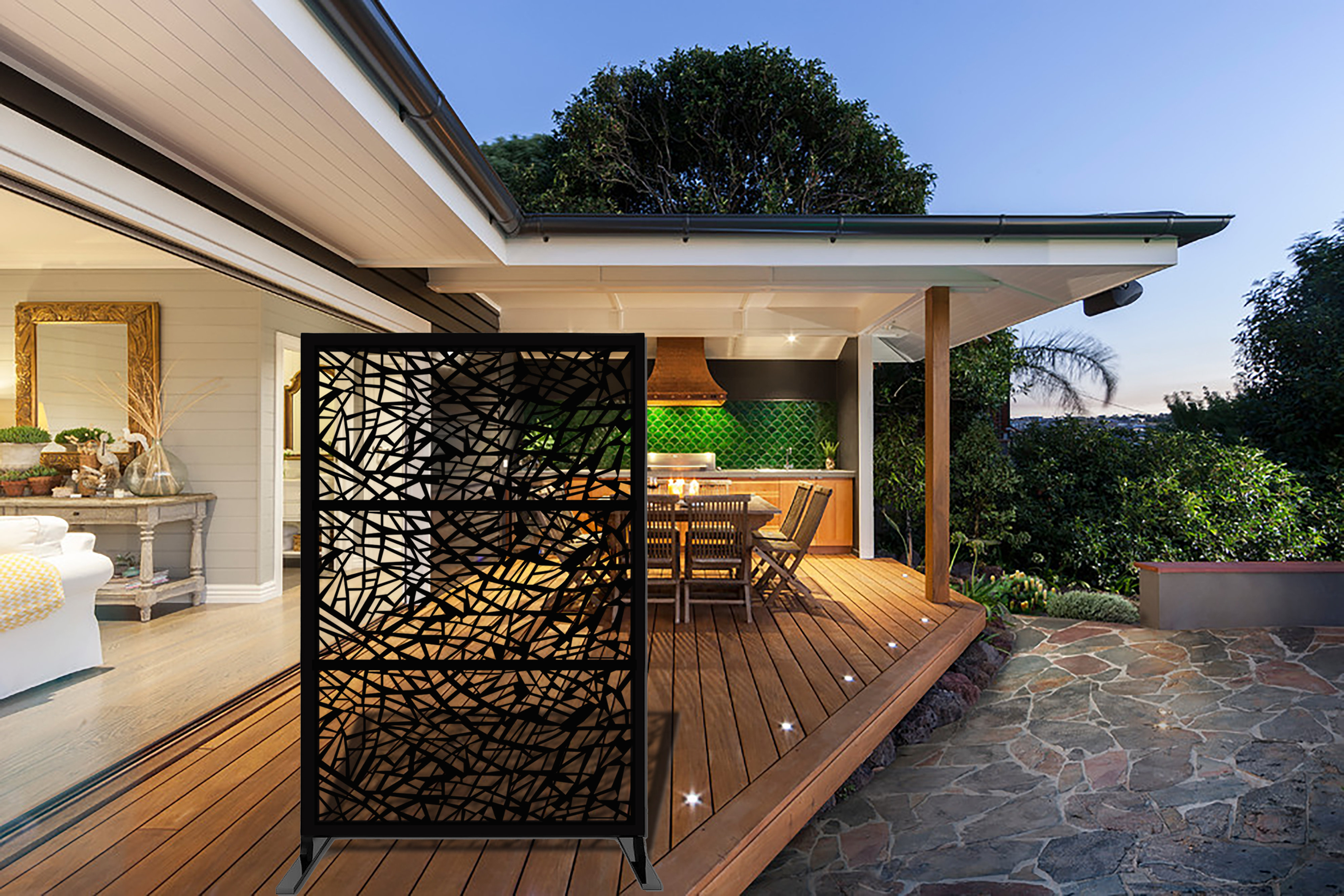 Veradek Screen Series Black Plastic Web Pattern Screen Set & Reviews ...