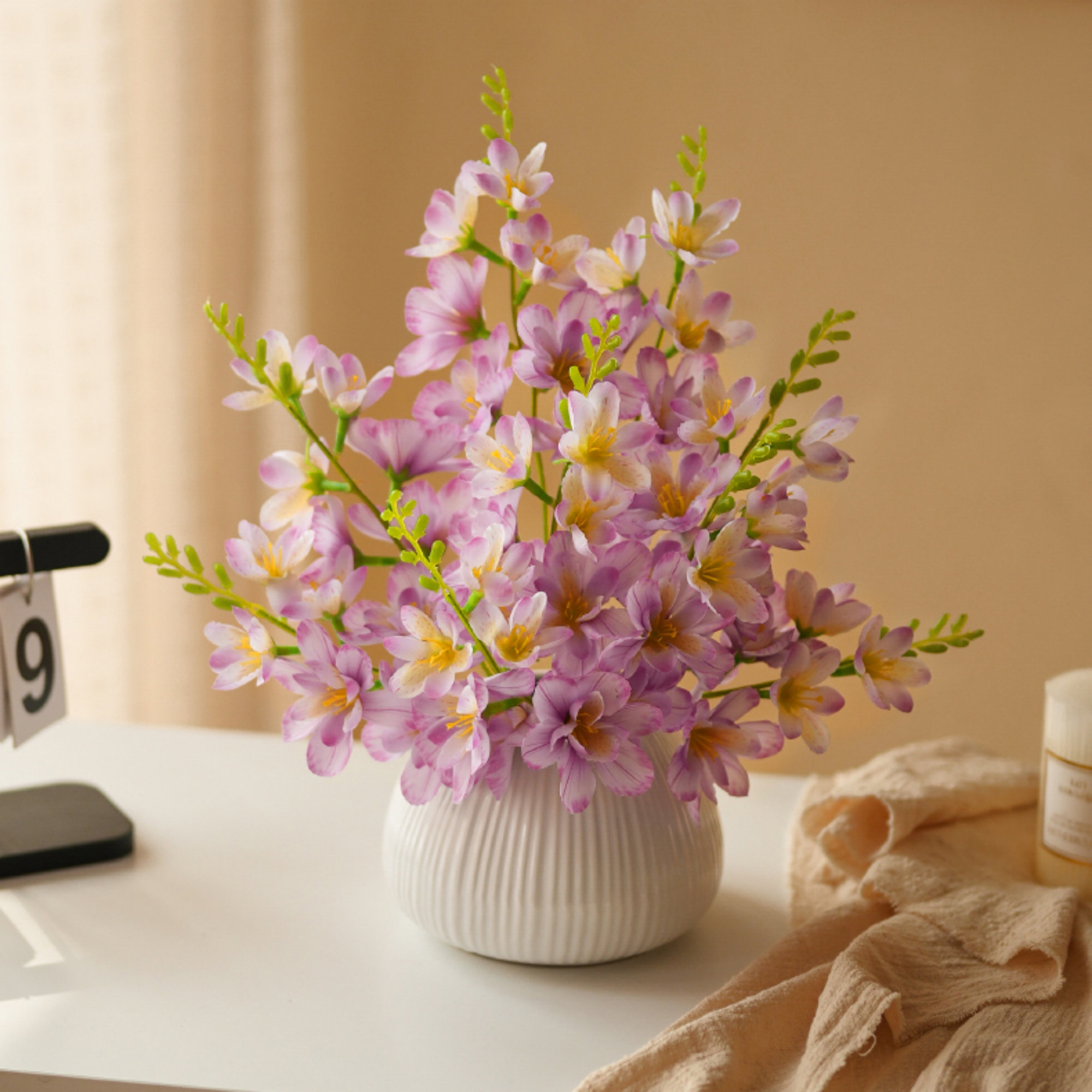 Primrue Beautiful Fake Flowers For Living Room, Bedroom | Wayfair