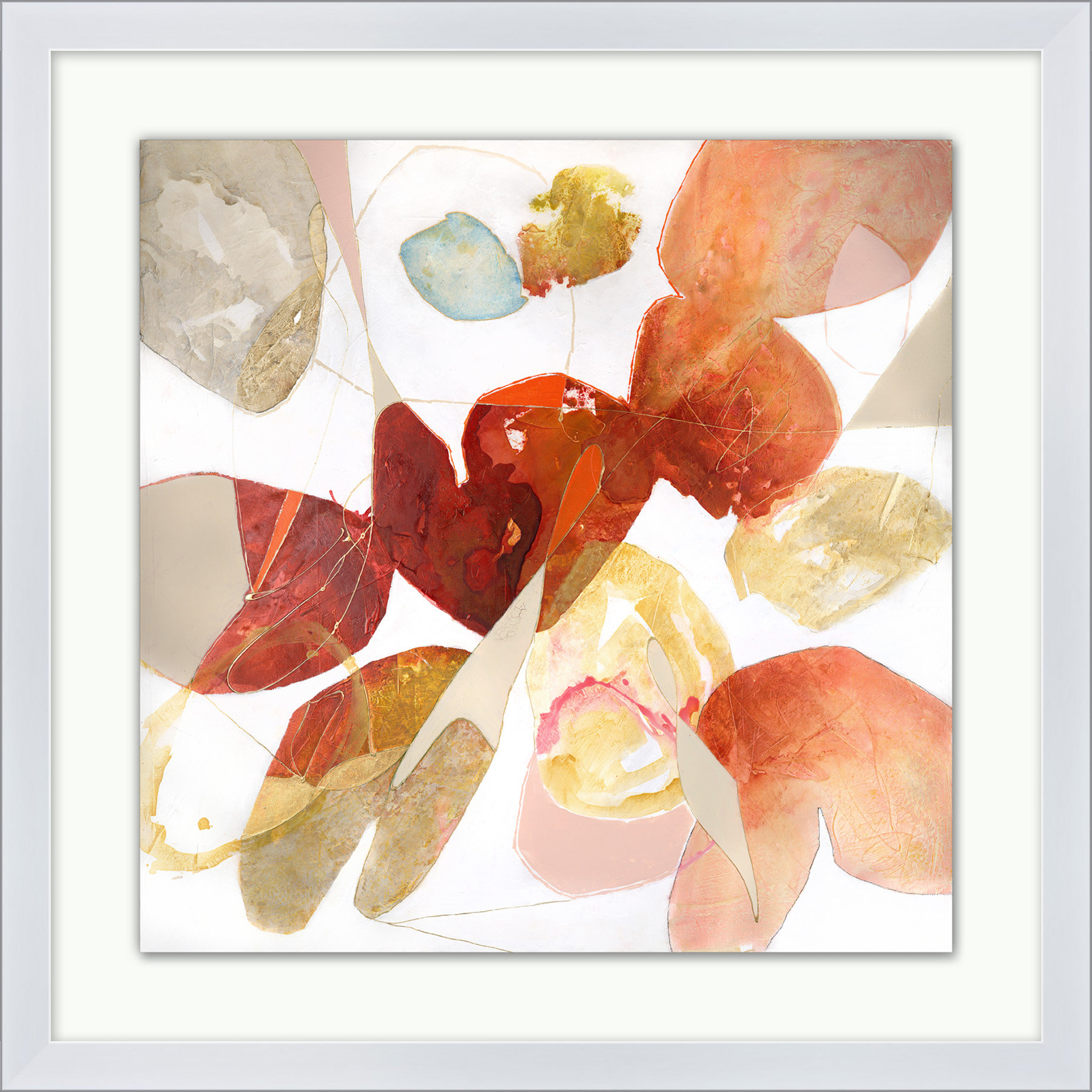 Lillian August Earth is Alive 1' Framed Print on Glass | Perigold