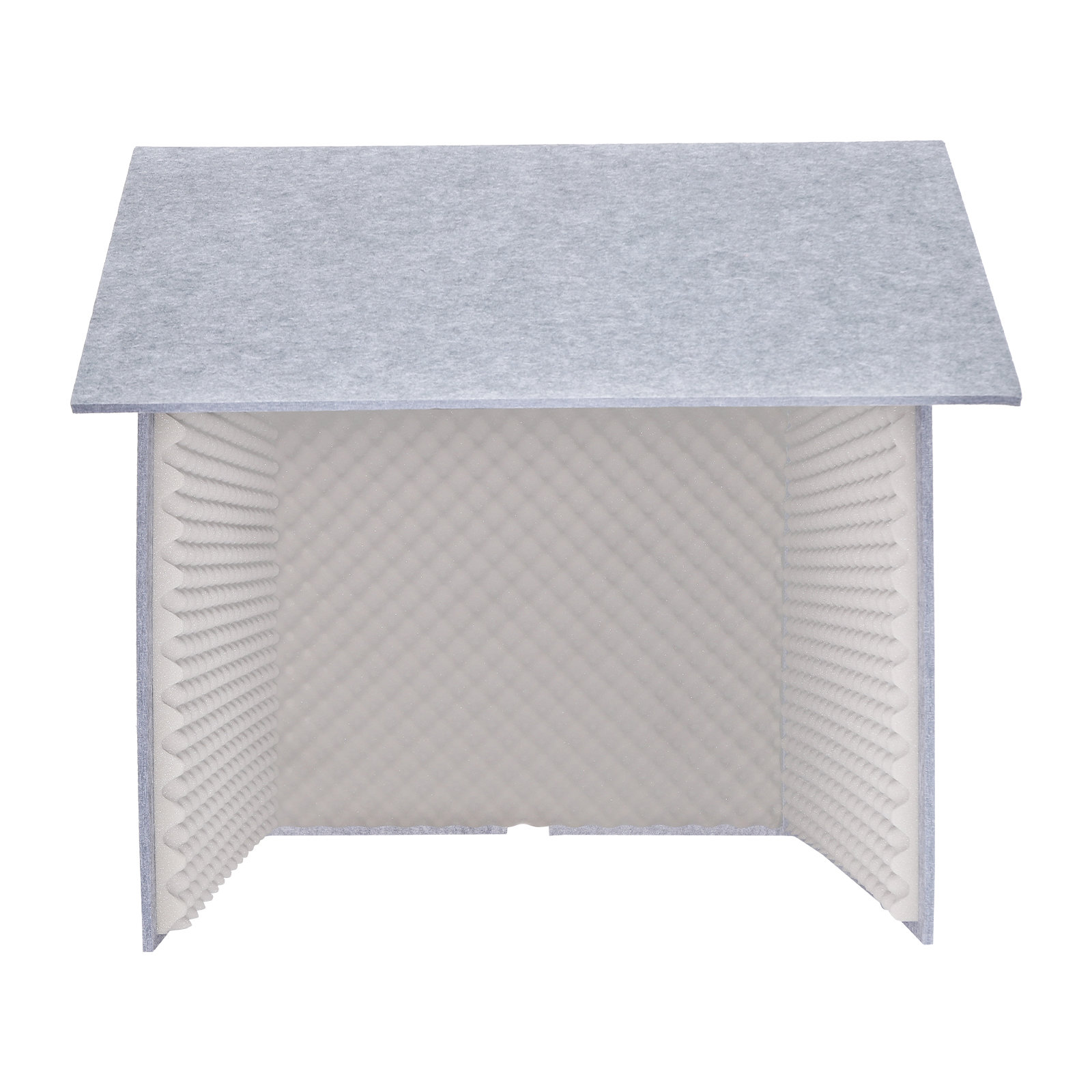 YaoTown Desktop Soundproof Cover Isolation Booth Vocal Sound Absorbing ...