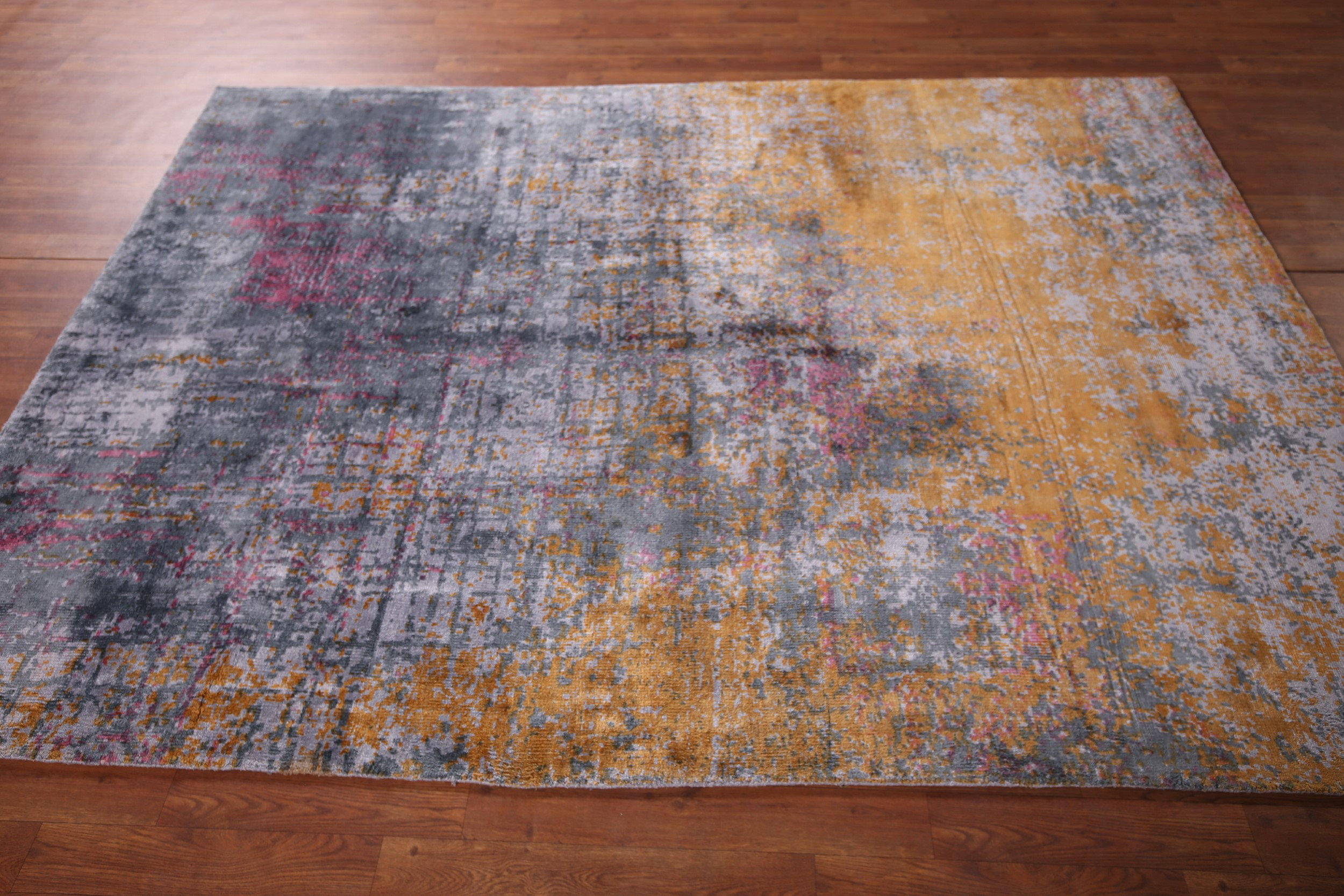 17 Stories Multicolor Abstract Modern Area Rug 6x8 | Wayfair