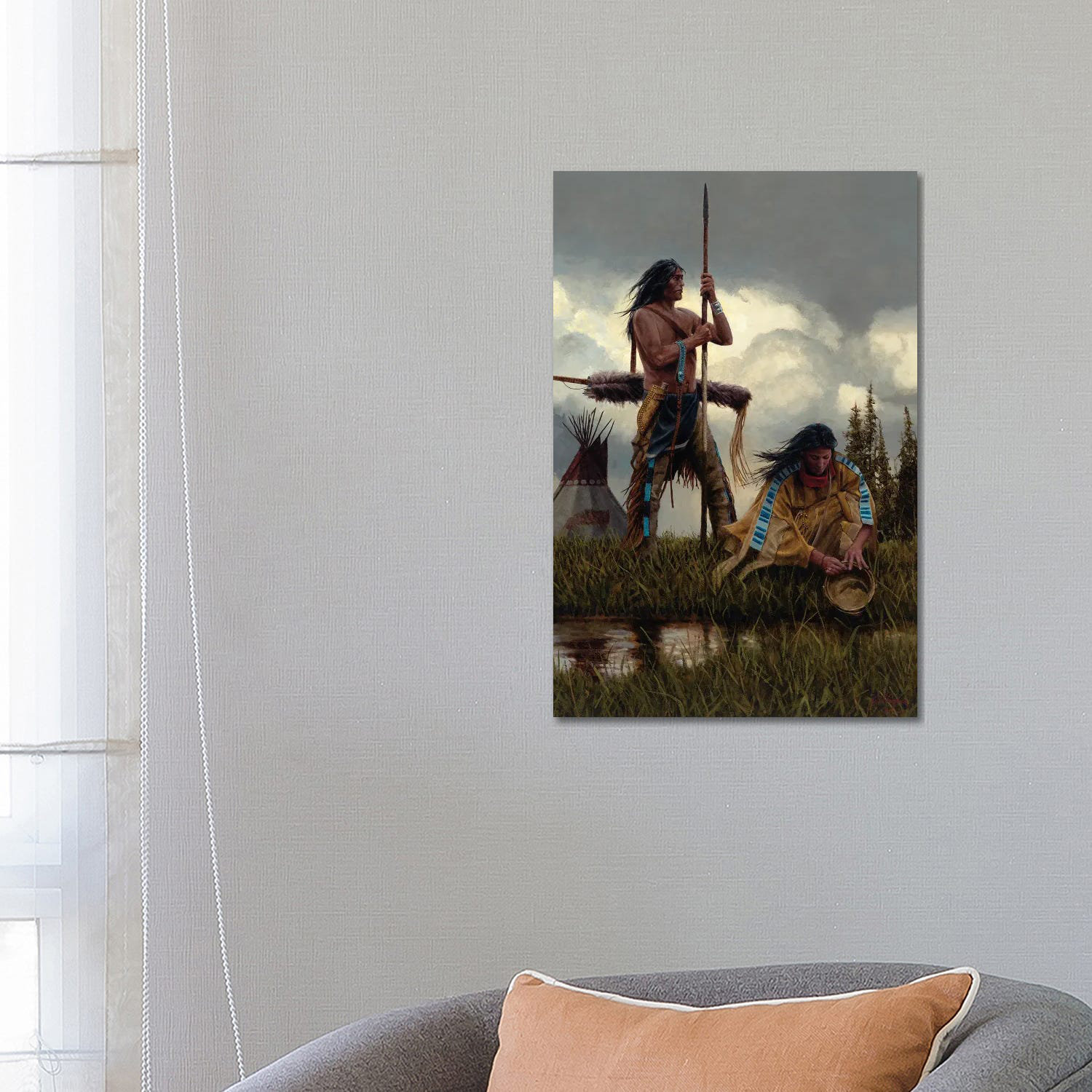 East Urban Home Together by Joe Velazquez - Wrapped Canvas Painting ...