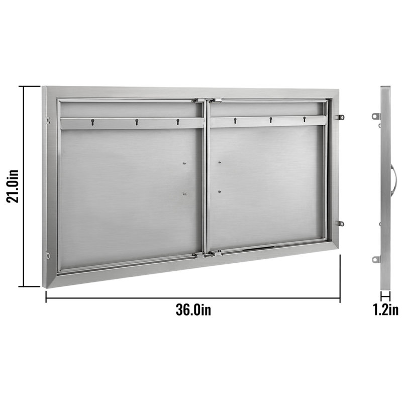 VEVOR 36" Stainless Steel Drop-In Access Doors & Reviews | Wayfair