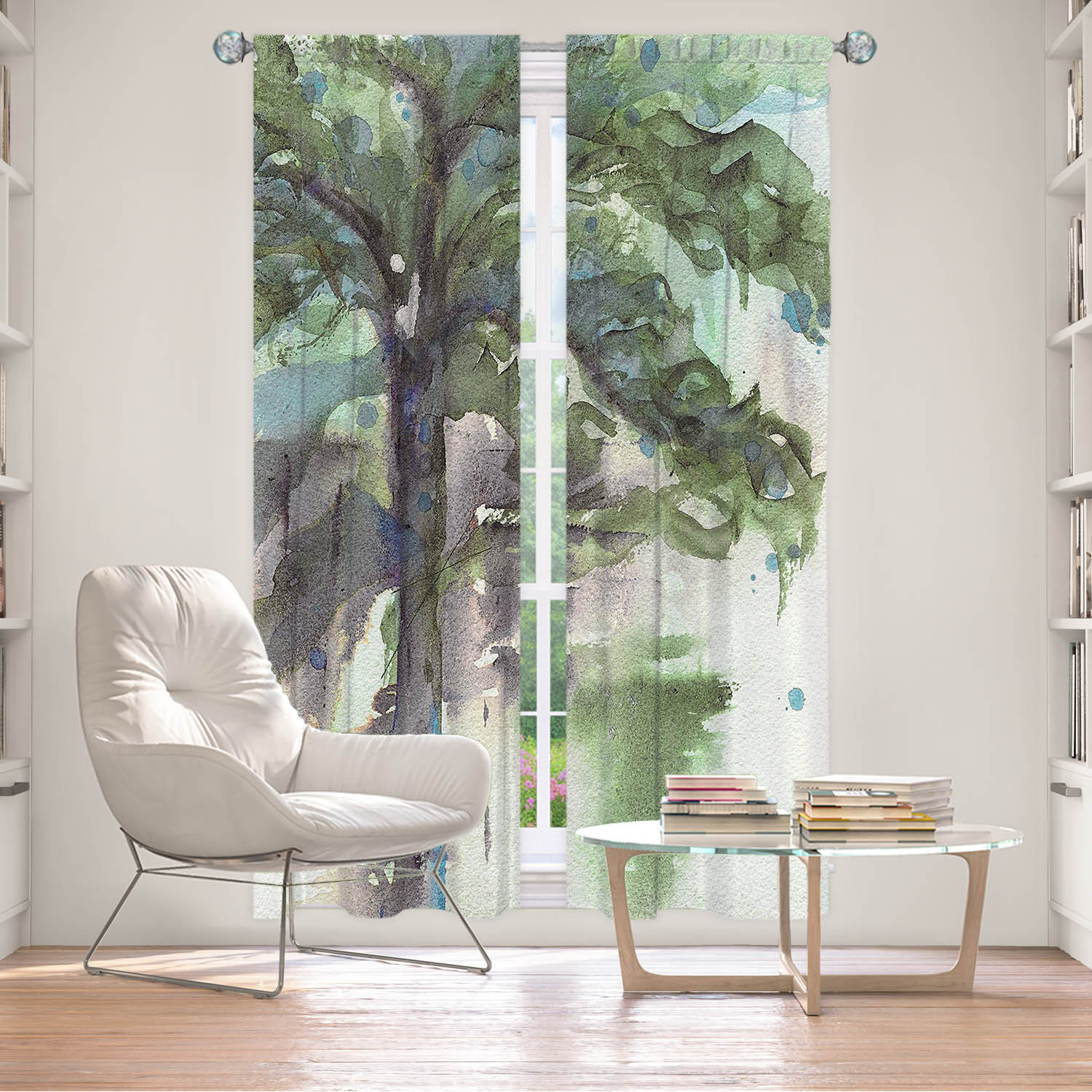 East Urban Home Desiya Room Darkening Thermal Rod Pocket Single Curtain ...