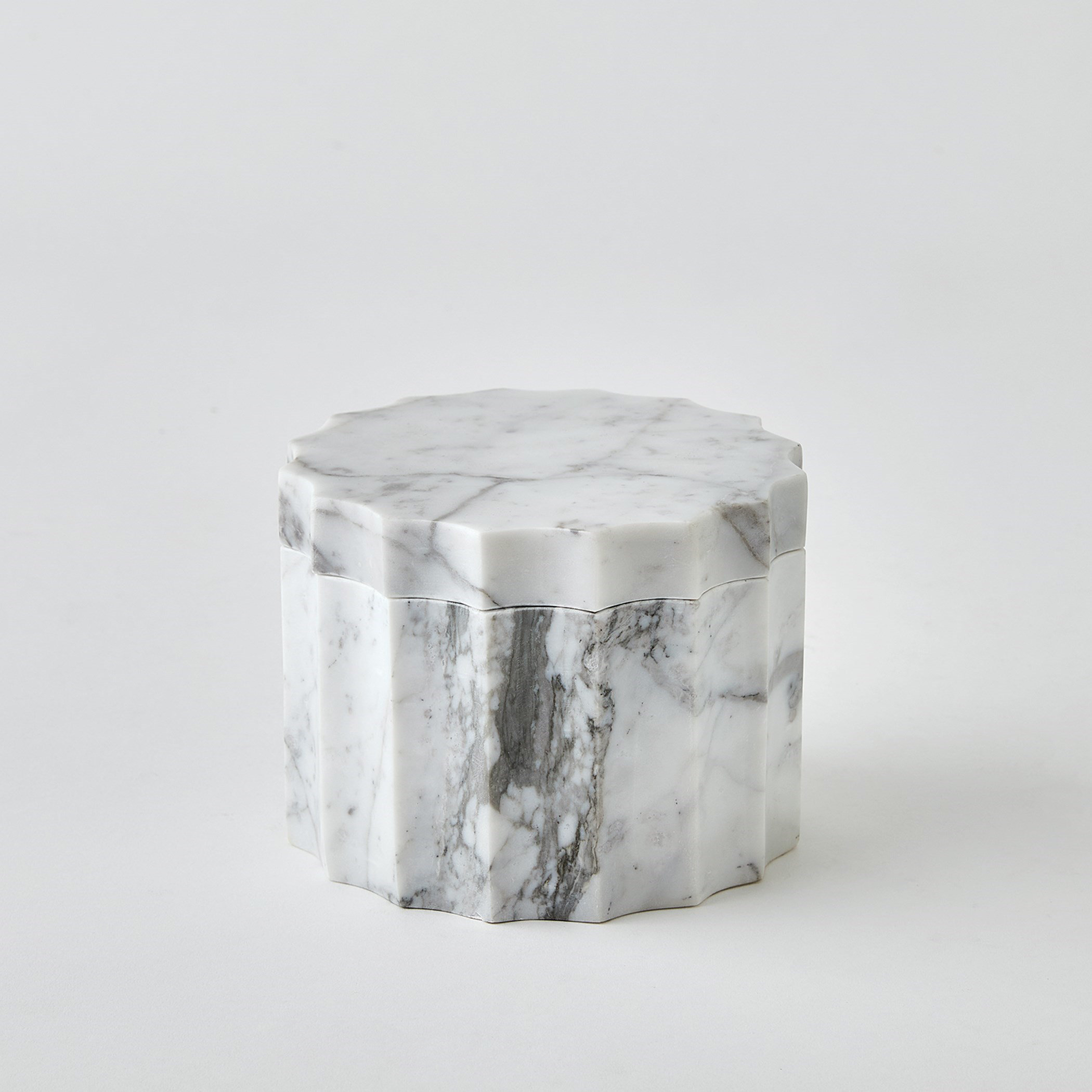 Studio A Home Ionic Jar-Grey White-Sm | Perigold