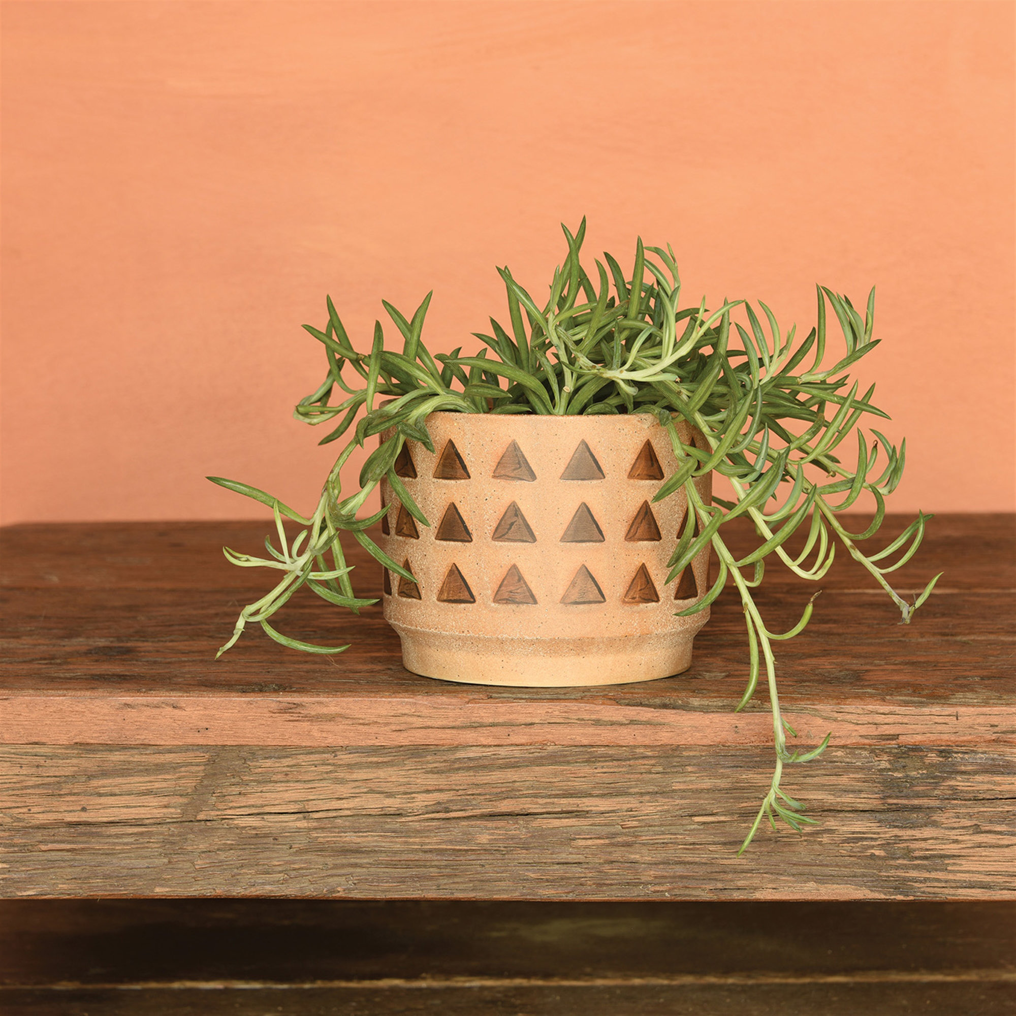 Dakota Fields Osterberg Tribal Pyramid Pot Planter | Wayfair