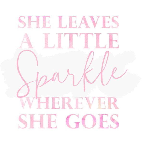 Trinx She Leaves A Little Light Pink | Wayfair