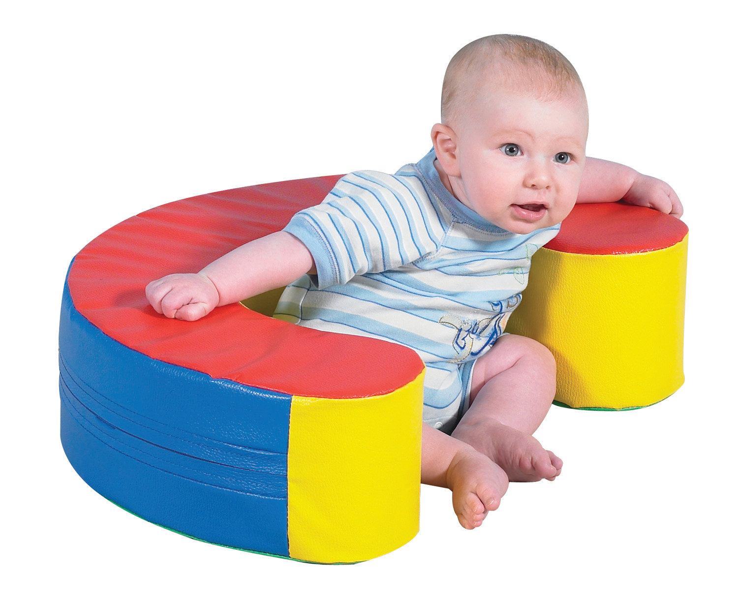 Children's Factory Sit Me Up Soft Seating - Rainbow | Wayfair