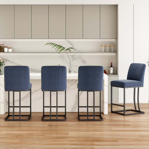 Wade Logan® Bryken 23.4'' Counter Stool & Reviews | Wayfair