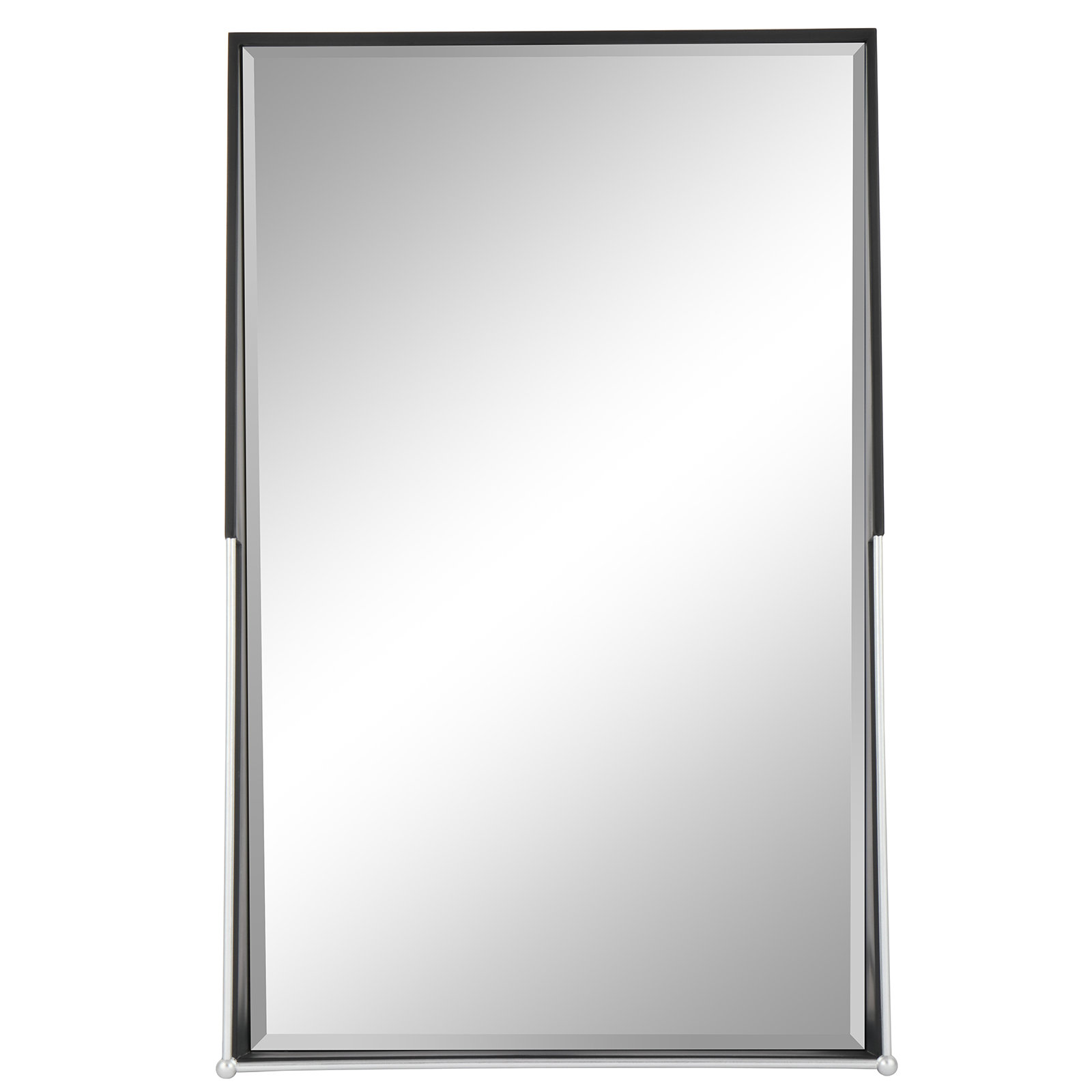 Hokku Designs Fabiyi Rectangle Metal Wall Mirror | Wayfair