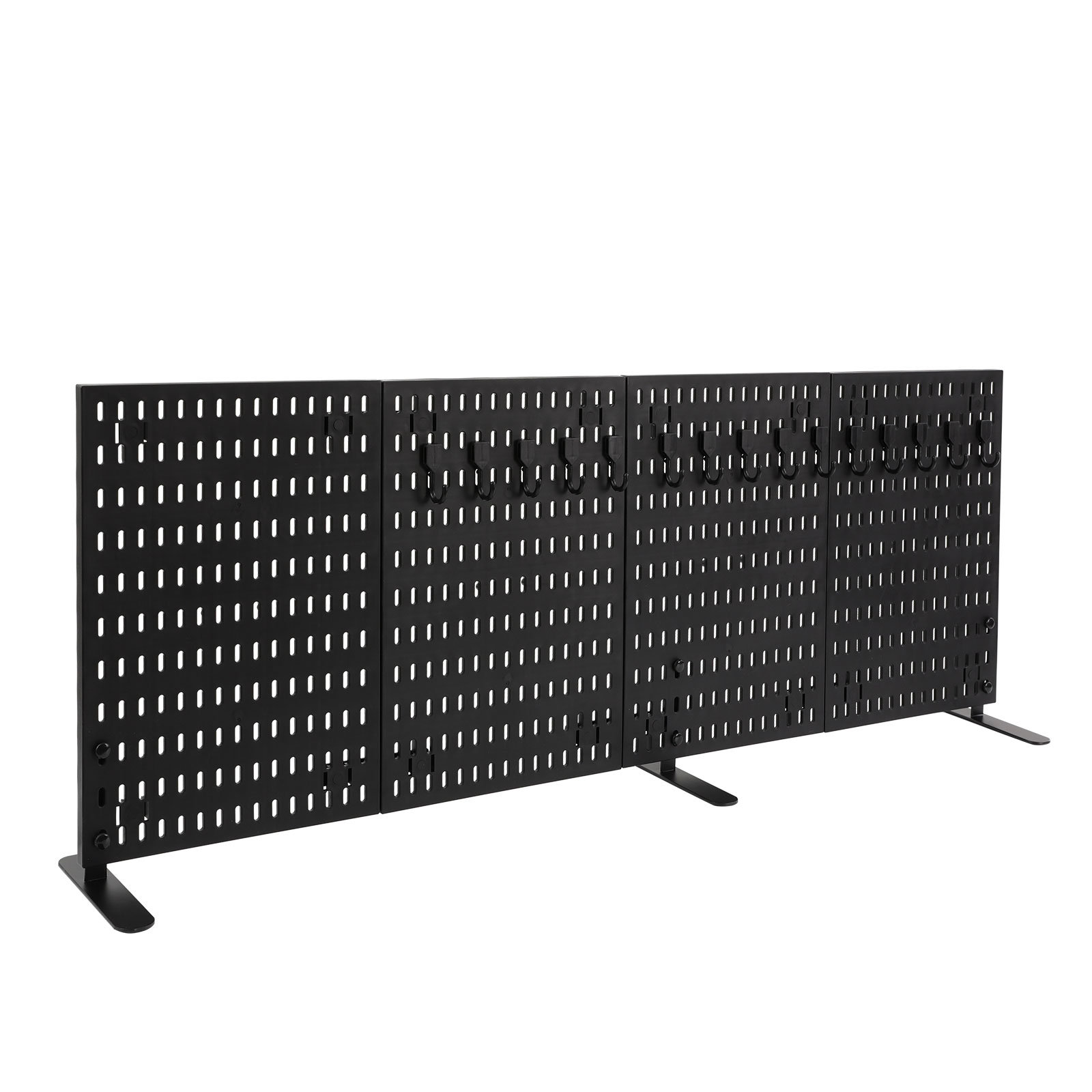 YYBSH Desk Partition Panels, Desk Divider, Table Organization Pegboard ...