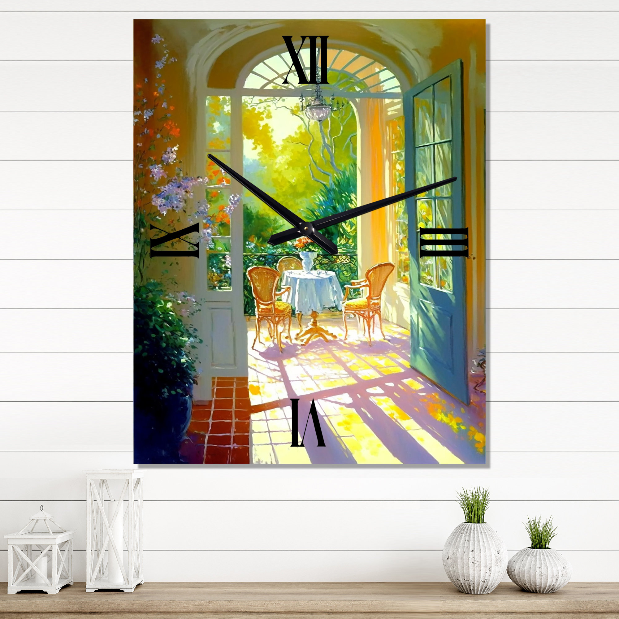 East Urban Home Jerine - Lake House Very Large Wall Clocks | Wayfair