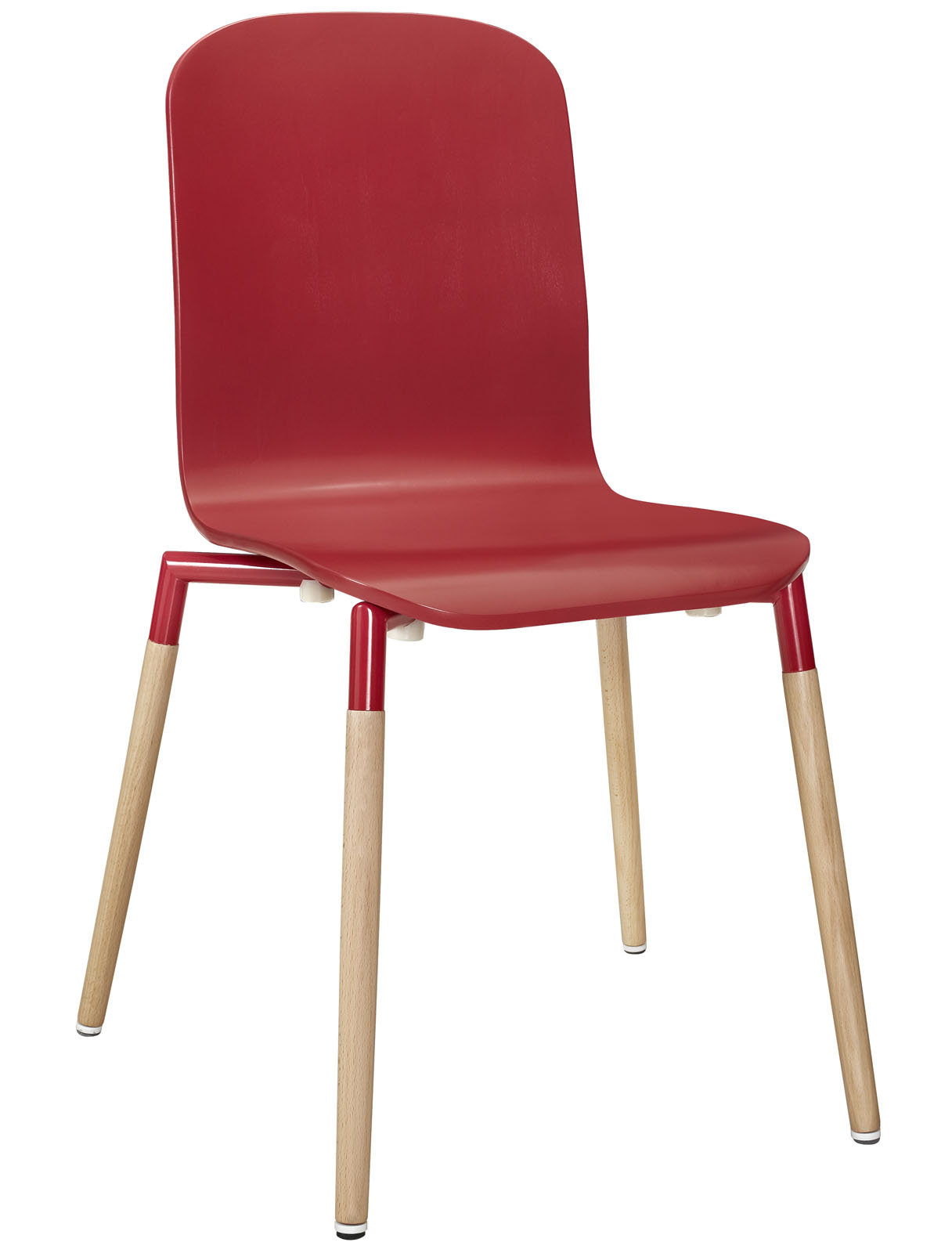 Corrigan Studio Stacking Side Chair in White | Wayfair