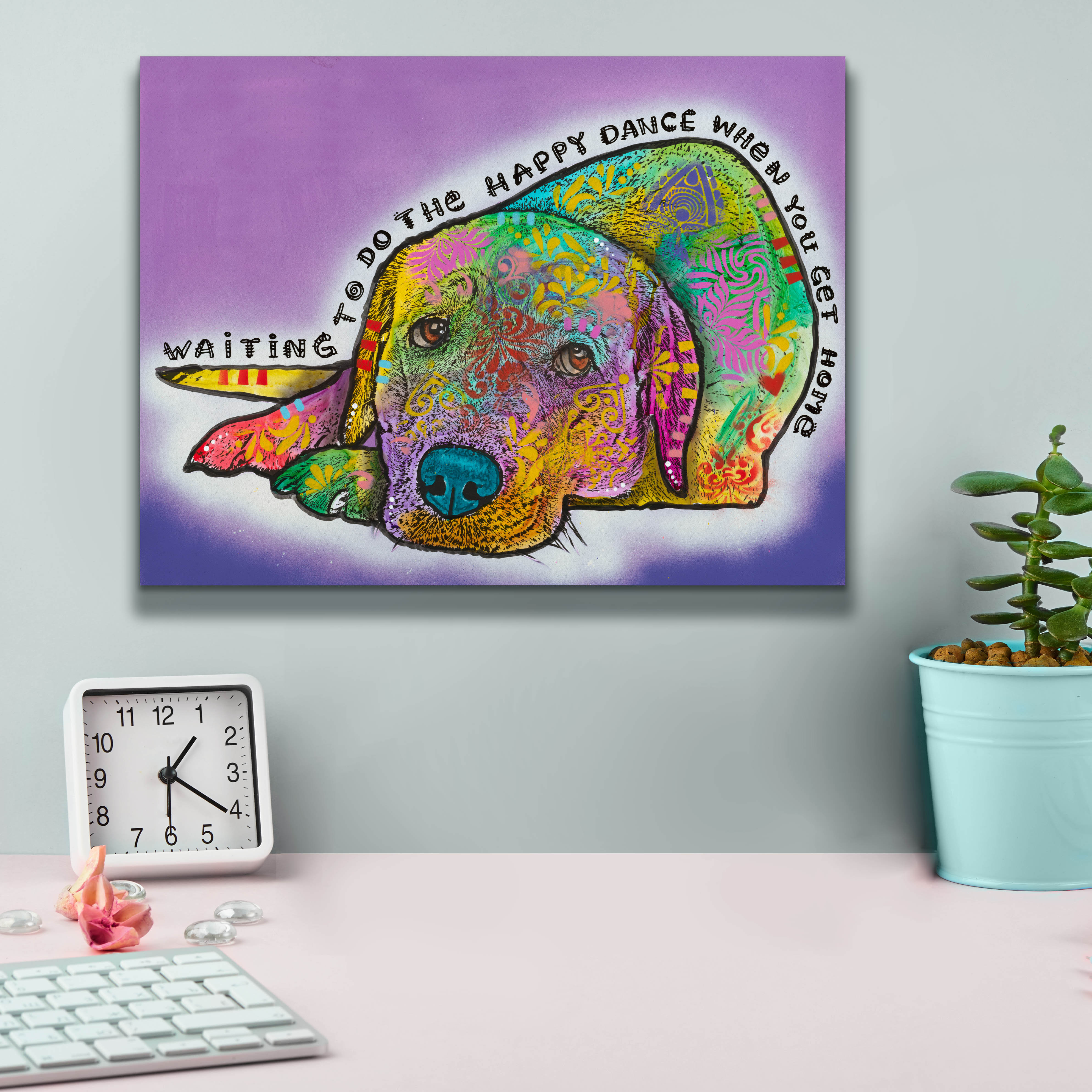 Hokku Designs 'Happy Dance' by Dean Russo Canvas Wall Art - Wayfair Canada