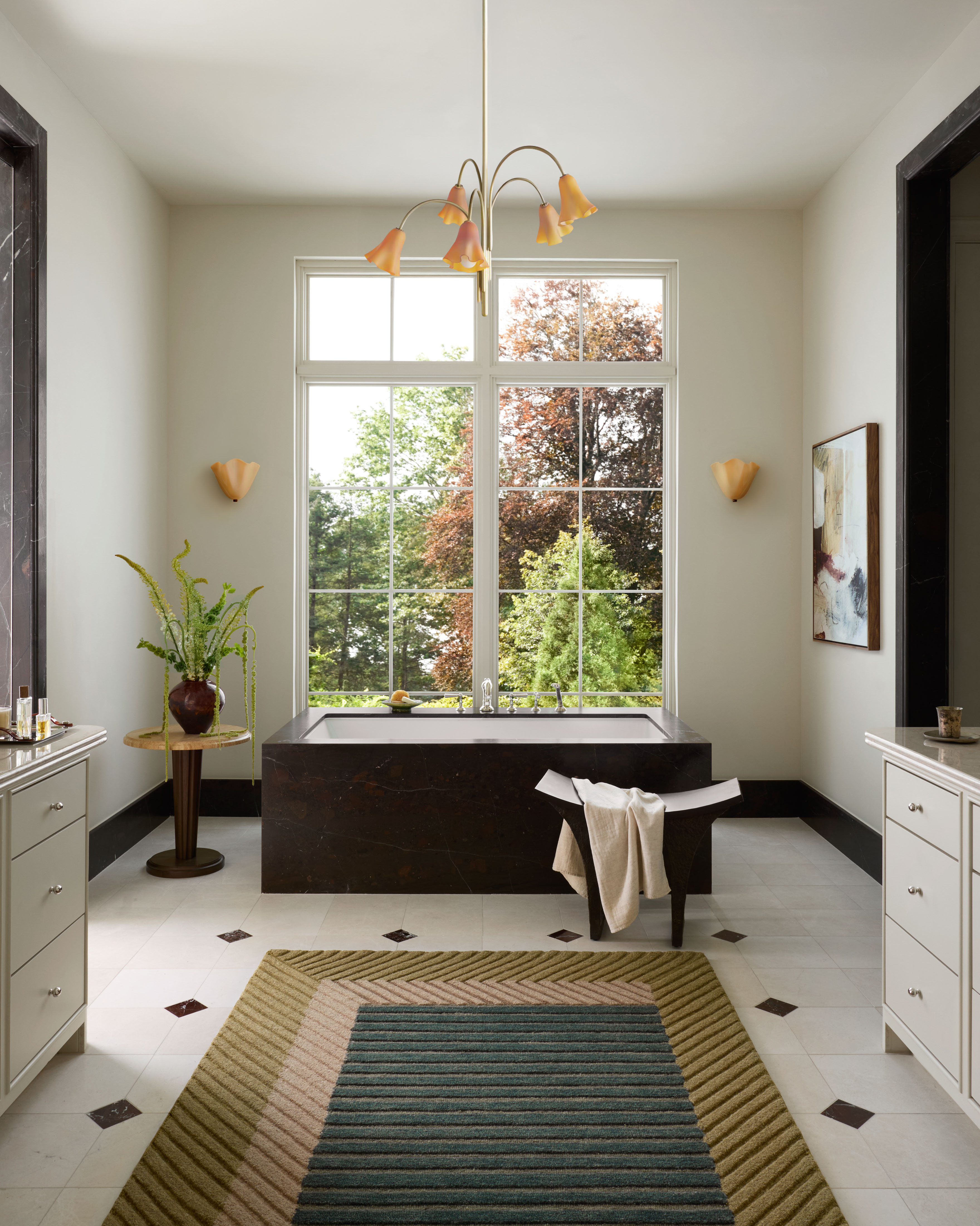 Brigette Romanek x Loloi Brigette Romanek Madi Green / Multi Area Rug ...