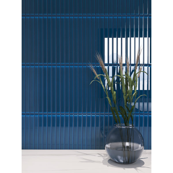 Supreme Tile Pencil 1'' x 11.75'' Glass Listello & Reviews | Wayfair